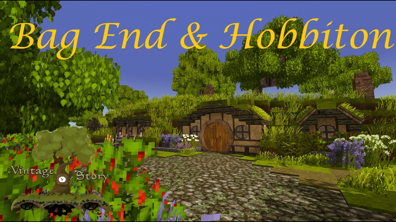 Bag End & Hobbiton in Vintage Story - (1000 subscribers special ...