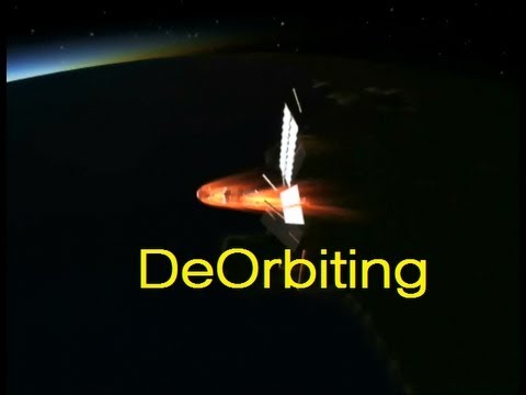 Kerbal Space Program-Deorbiting Satellite - YouTube
