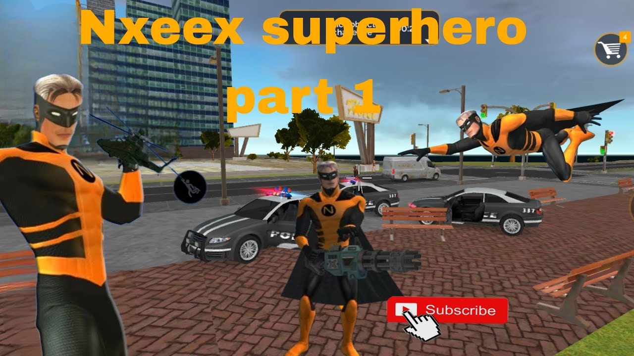 Naxeex superhero|| part 1 crime scene|| Open world gameplay android ...