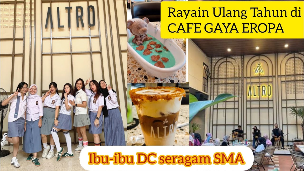 Nongkrong Bareng Teman di Altro Cafe BOGOR | Dress Cose Seragam SMA ...