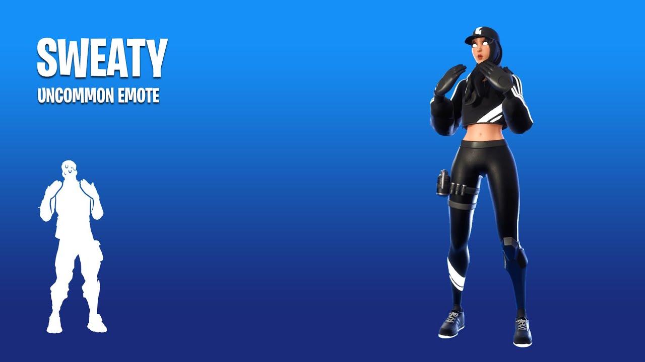 Sweaty Emote | Uncommon Dance | Fortnite - YouTube