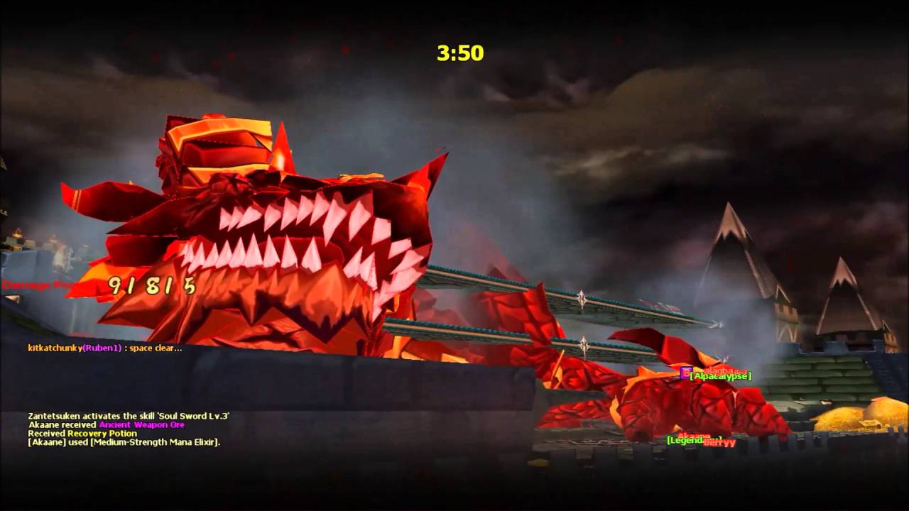 [Elsword UK] - Perkisas Raid: Phase 2 - YouTube