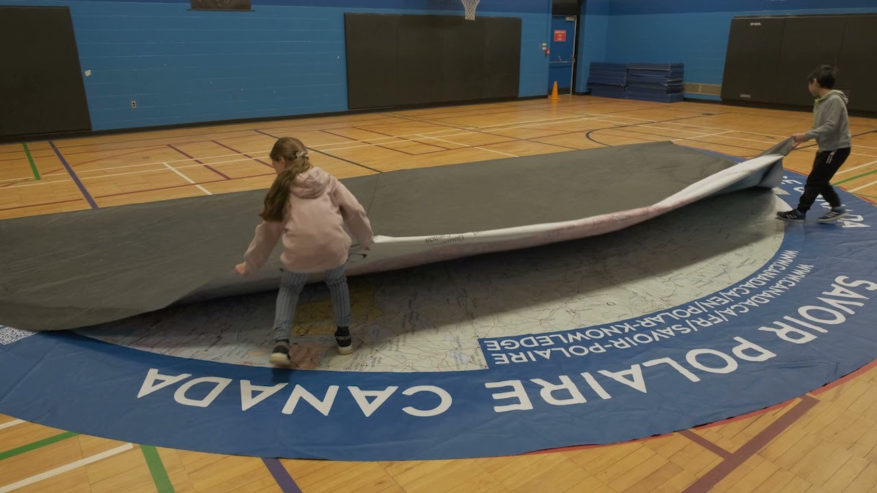 Giant Floor Map Program Introduction - YouTube