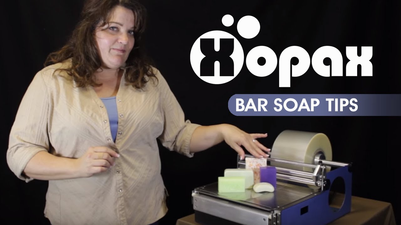 Soap Wrapping Tips with Xopax Overwrapper - YouTube