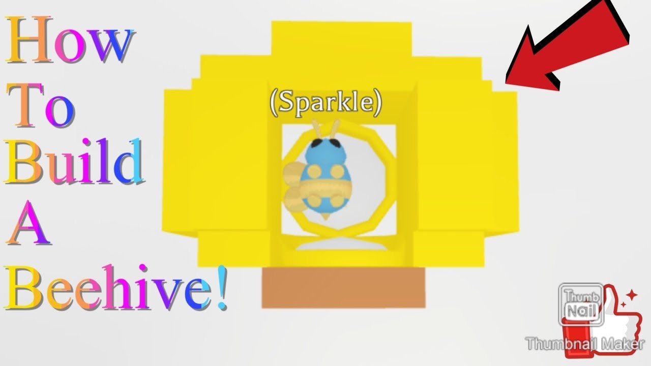 Adopt Me- How To Build A Beehive Tutorial - YouTube