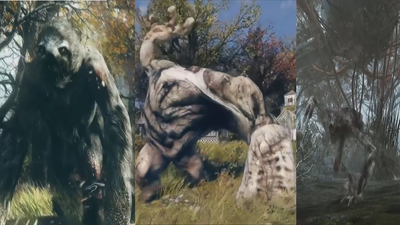 As 10 novas criaturas / inimigos de Fallout 76 - YouTube