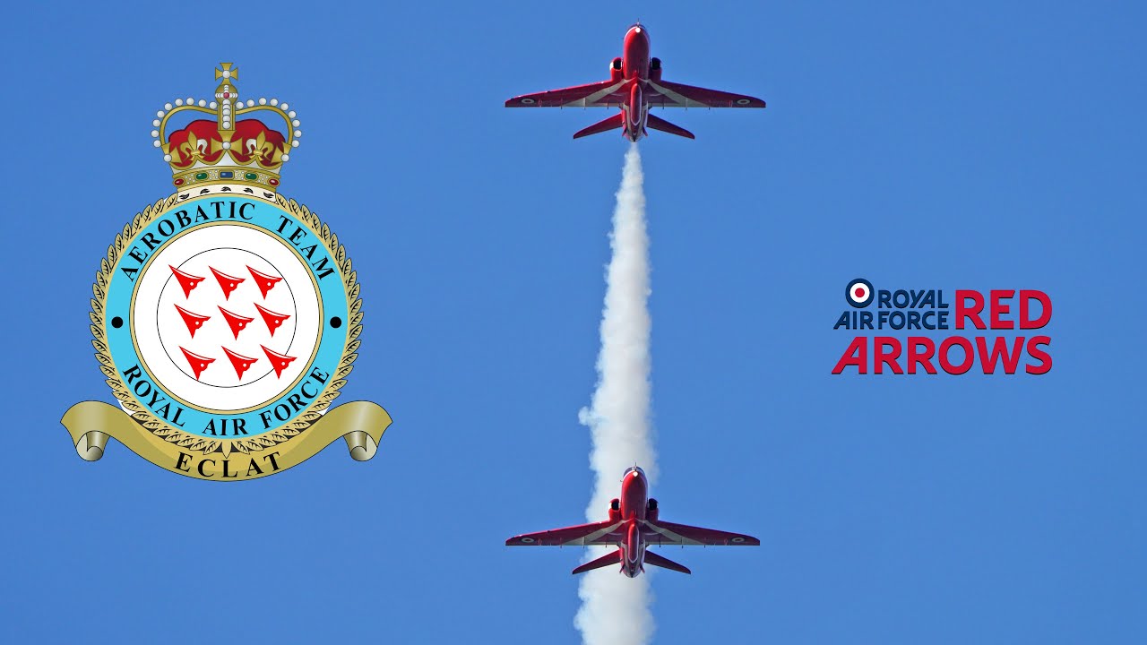 RED ARROWS Springhawk 2022 - 7 Aircraft Display - YouTube