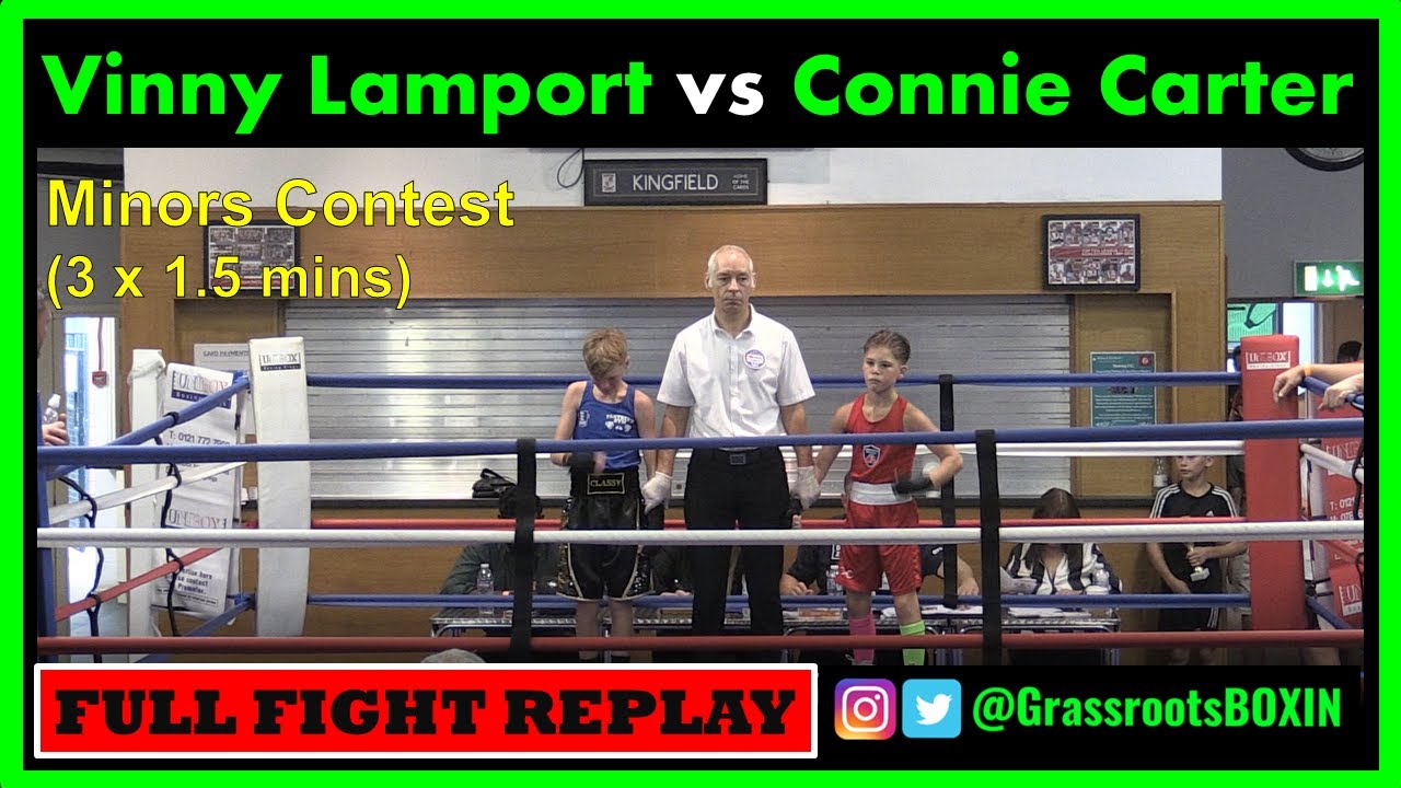 Vinny Lamport vs Connie Carter - Minors Contest - Guildford Amateur ...