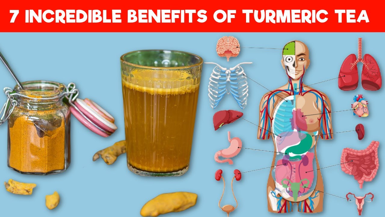 Turmeric Tea: 7 Health Benefits of Drinking Turmeric Tea Everyday - YouTube