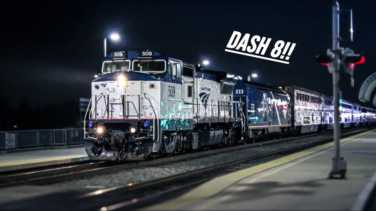 [4K] AMTRAK DASH 8 MEGA COMPILATION (2025) - YouTube