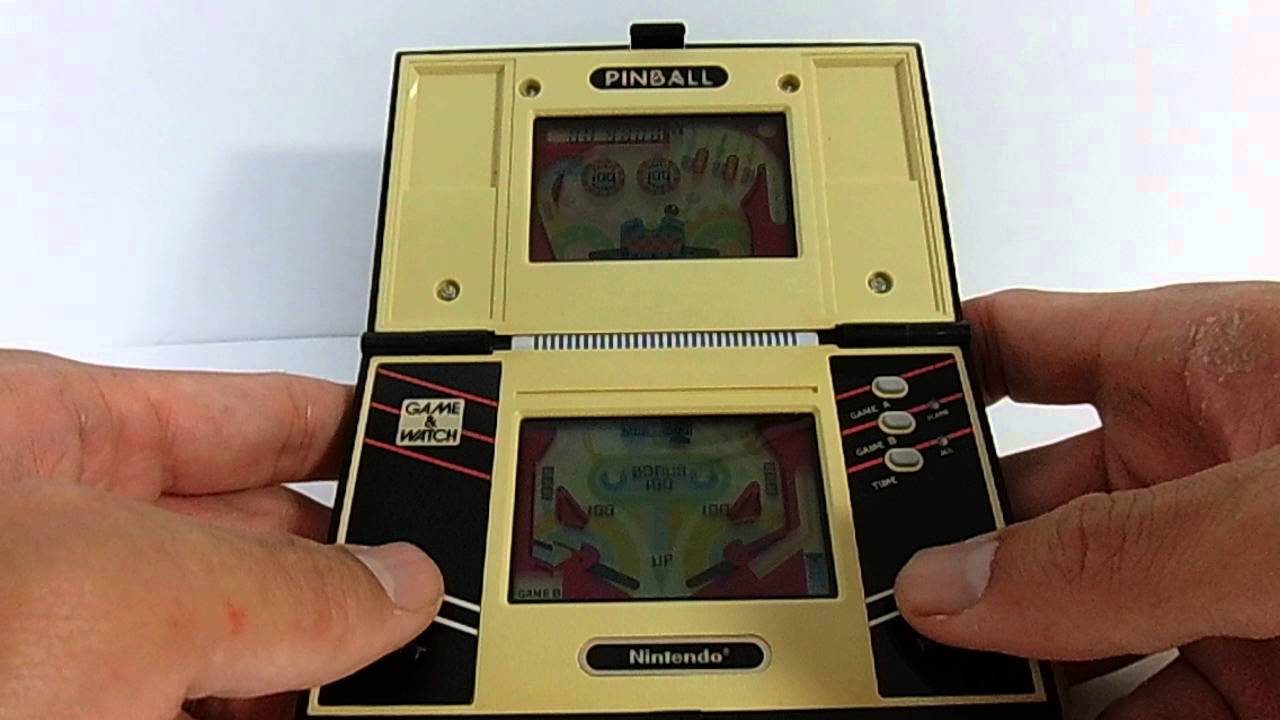 14388 Nintendo Game & Watch Multi Screen Pinball PB-59 - YouTube