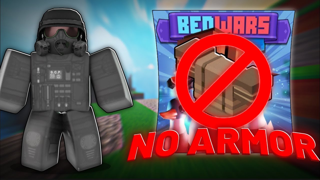 I Done The No Armor Challenge In Roblox Bedwars - YouTube