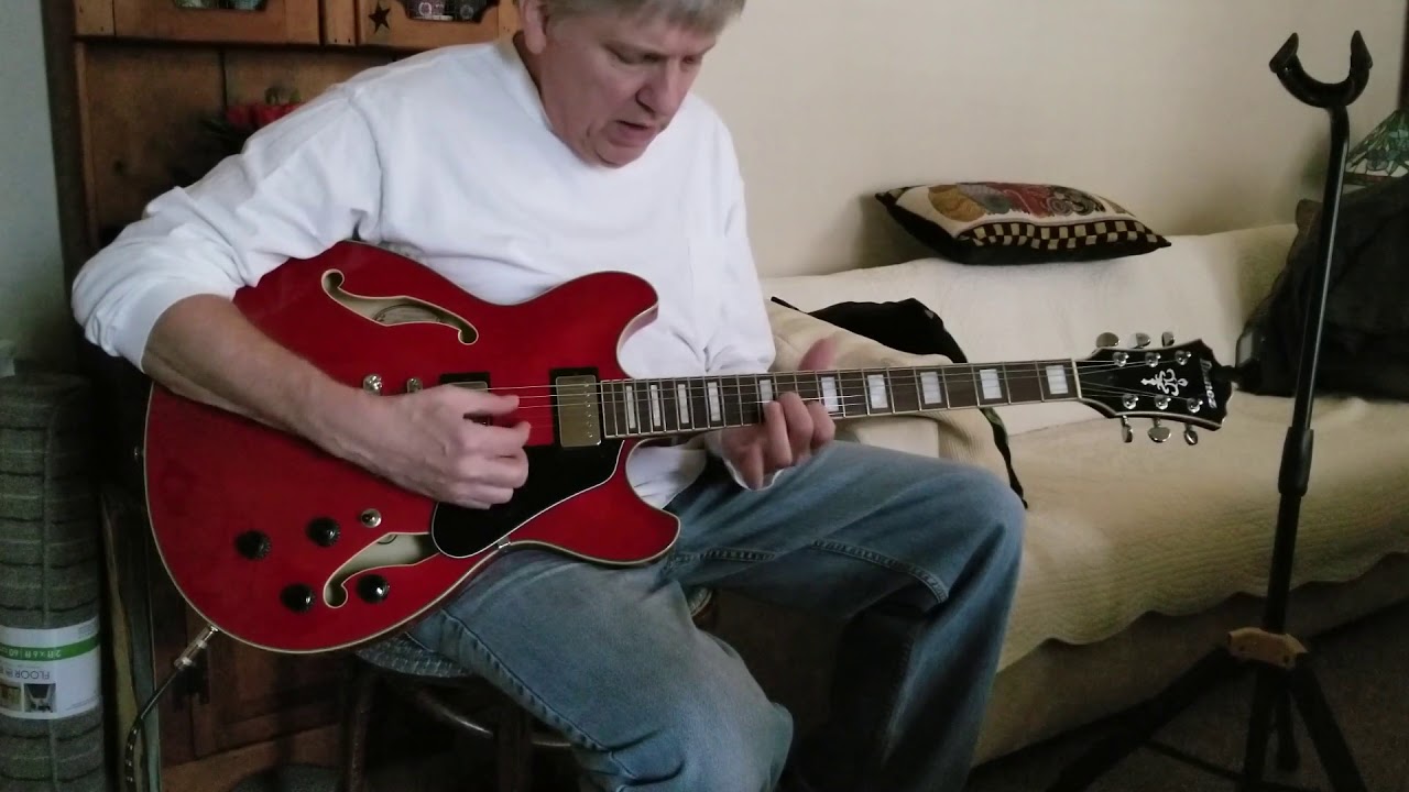 New Red Guitar Demo - YouTube