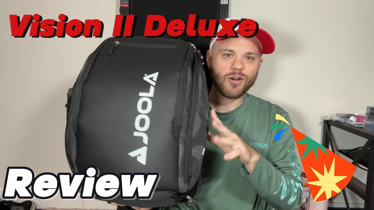Full Review | Joola | Vision II Deluxe | Pickleball Backpack - YouTube