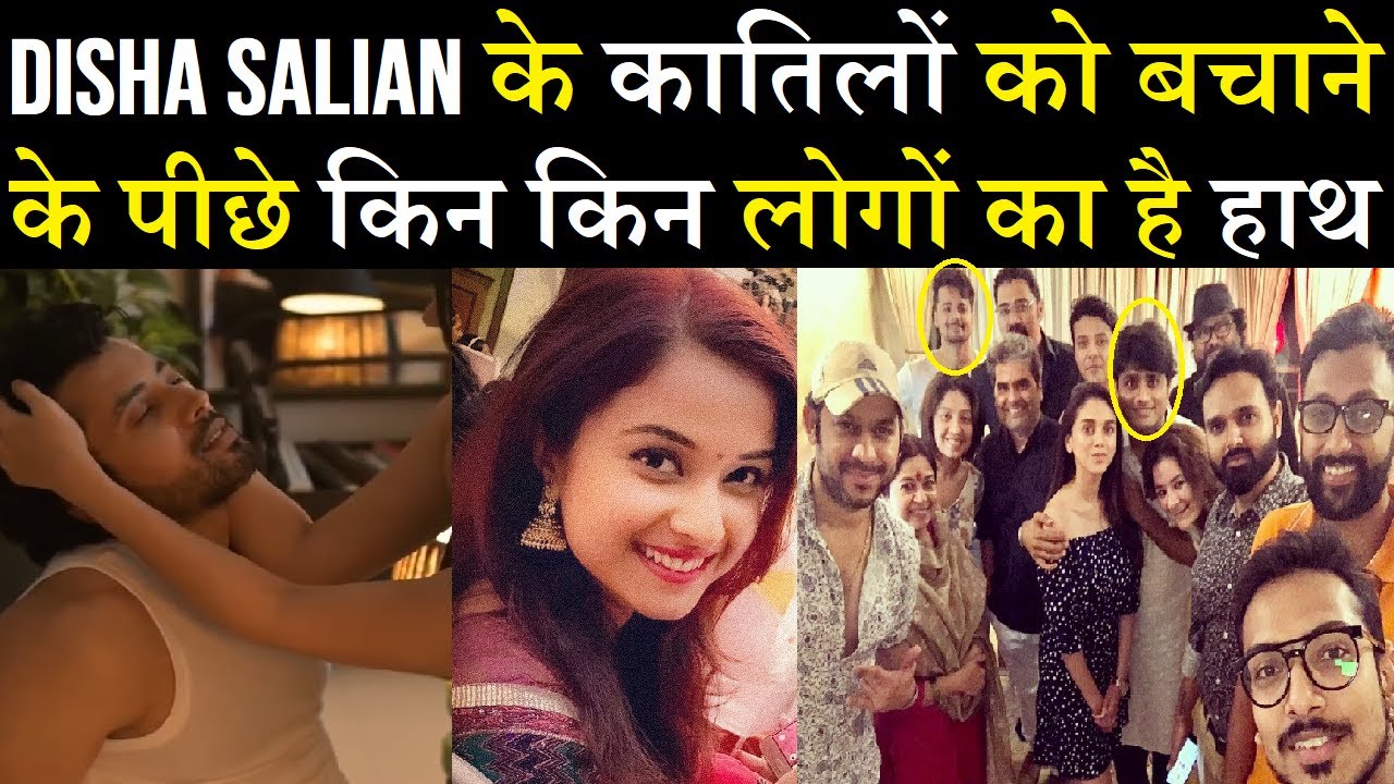 Who are the people behind saving Dis-ha Sal-ian's murd-erers? - YouTube