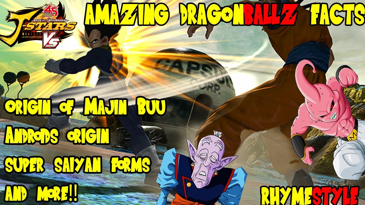 J-Stars Victory VS - Majin Buu Origin, Android 17 & 18 Names, Super ...