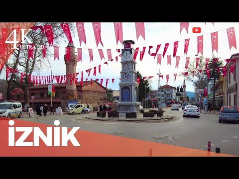 4K İznik Bursa City Center Walking Tour | Türkiye 2026