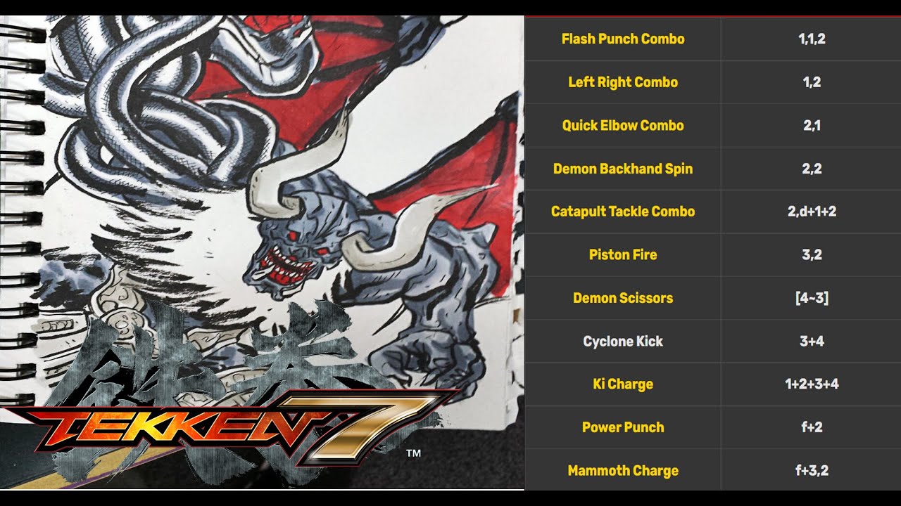 TEKKEN 7 True Ogre Reveal trailer Moveset mod - YouTube
