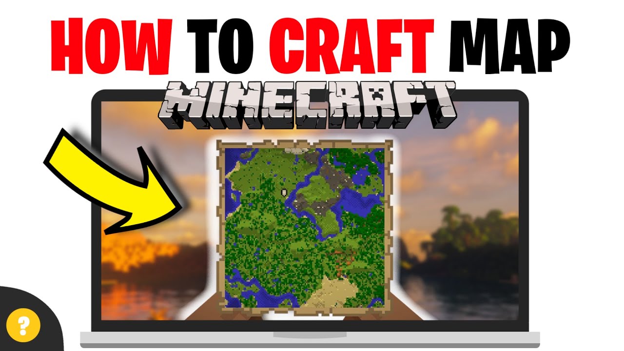 How to Craft a Map in Minecraft | Tutorial - YouTube