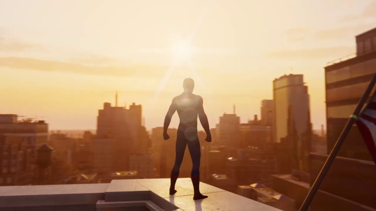 Spider-man PS4 Sam Raimi suit - Spider-man 4 final swing - YouTube