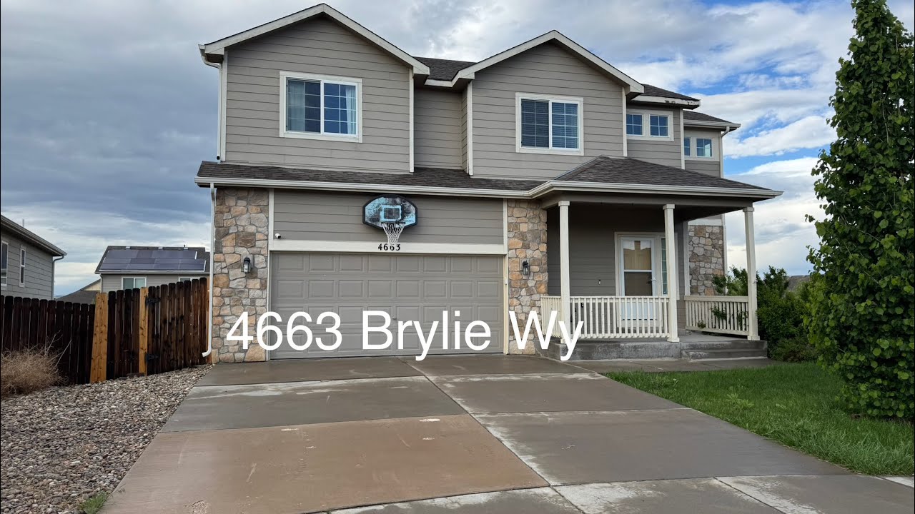 For Rent 4663 Brylie Way 4bd 3bth 3car - YouTube