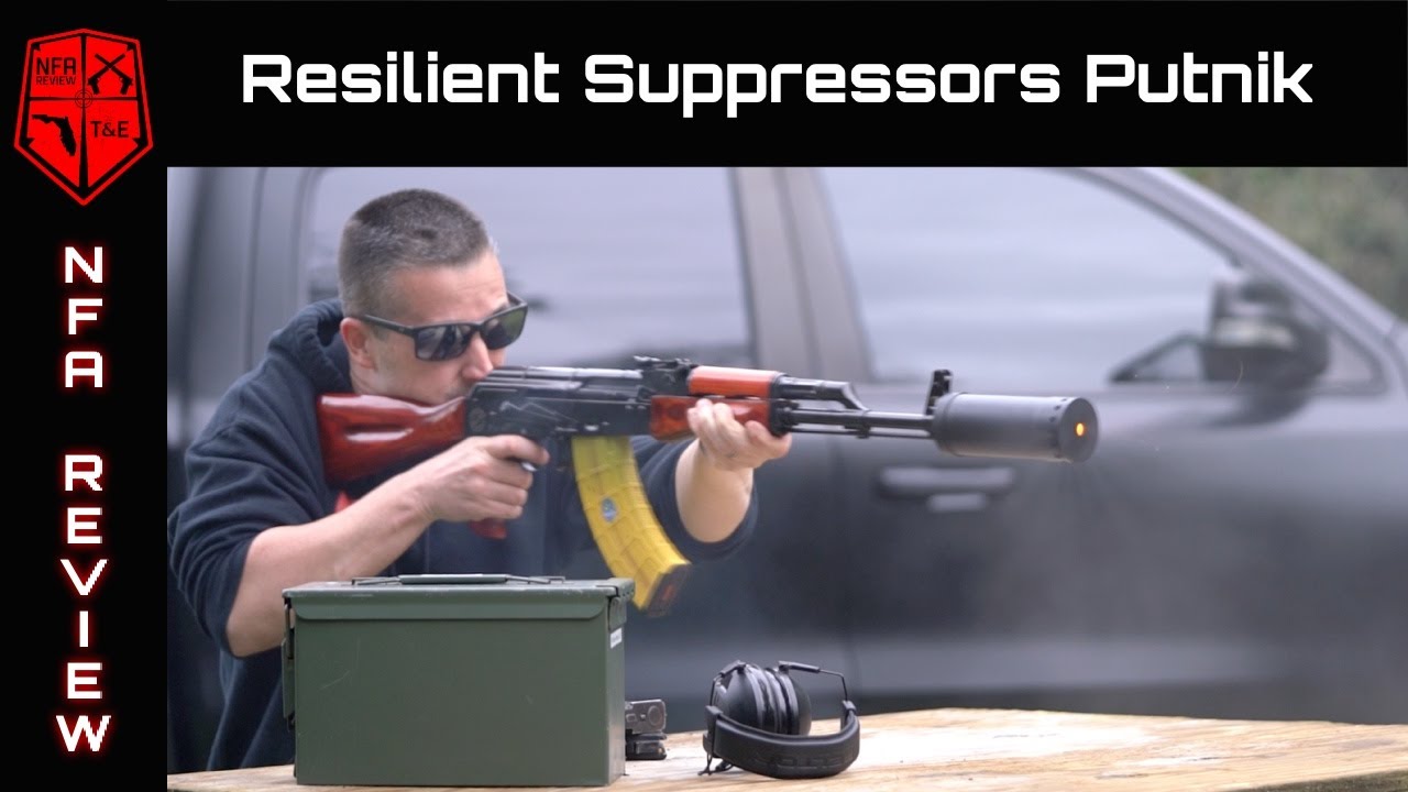 Resilient Suppressors - Putnik - AK47 Suppressor - YouTube