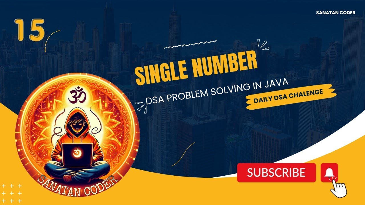 Single Number - Linear Time, Constant Space | Java Coding Tutorial ...