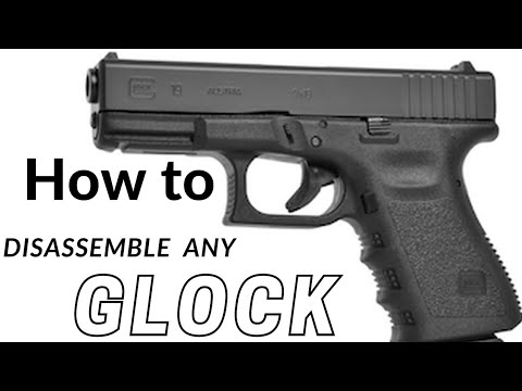 Glock how to Disassemble and reassemble. - YouTube
