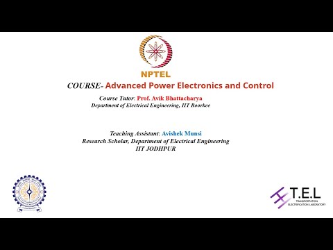Advance Power Electronics and Control Lecture-2 [NPTEL 2025 EE100] - YouTube