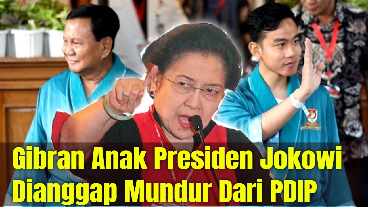 Status De Facto Keanggotan Gibran Anak Presiden Jokowi Di PDIP Berakhir status-de-facto-keanggotan-gibran-anak-presiden-jokowi-di-pdip-berakhir
