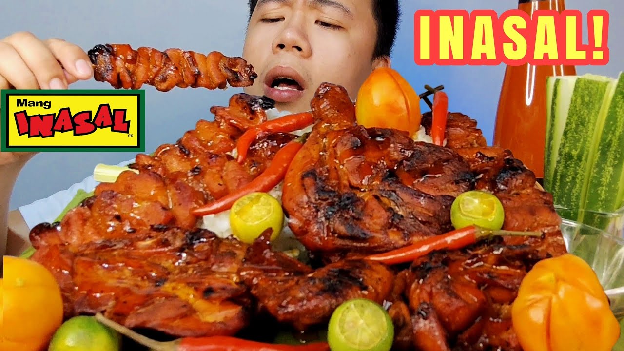 CHICKEN INASAL AND PORK BARBECUE MUKBANG | Pinoy Mukbang | Mukbang ...