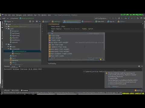 【React】creation of first component 2 - YouTube