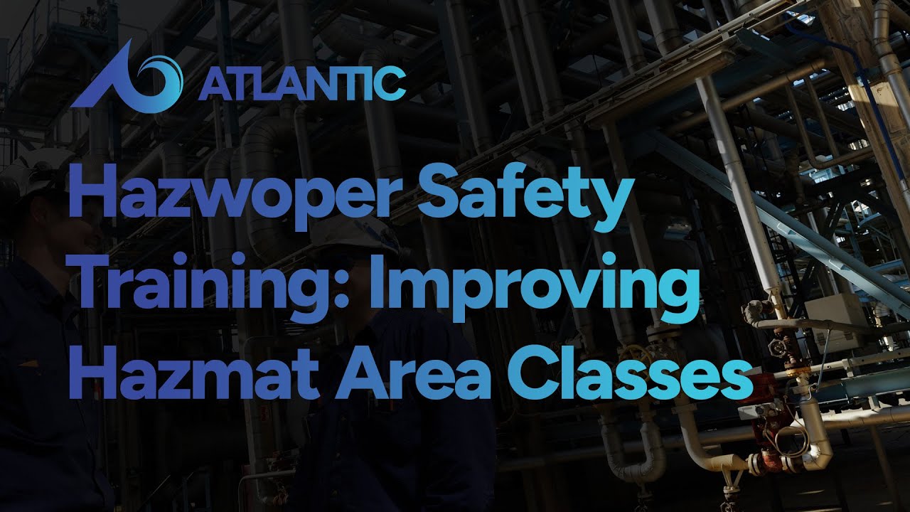 Hazwoper Safety: Improving Hazmat Area Classes Training Course - YouTube