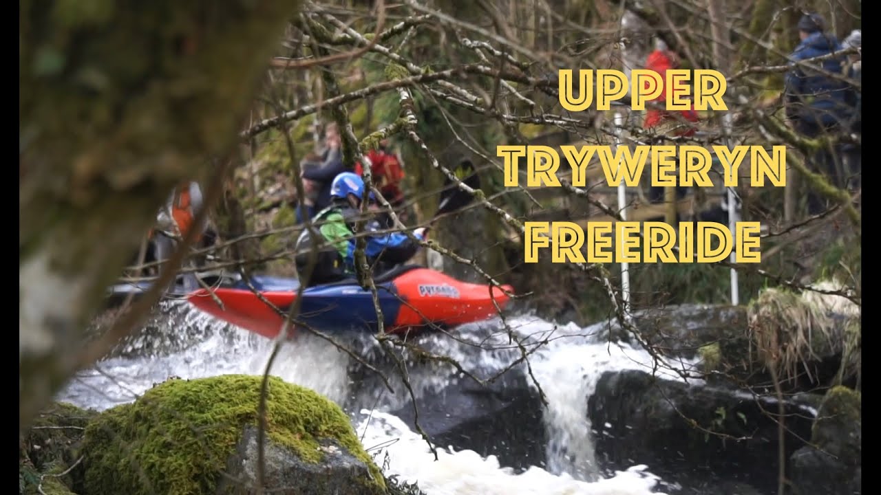 upper tryweryn free ride (kayaking) - YouTube