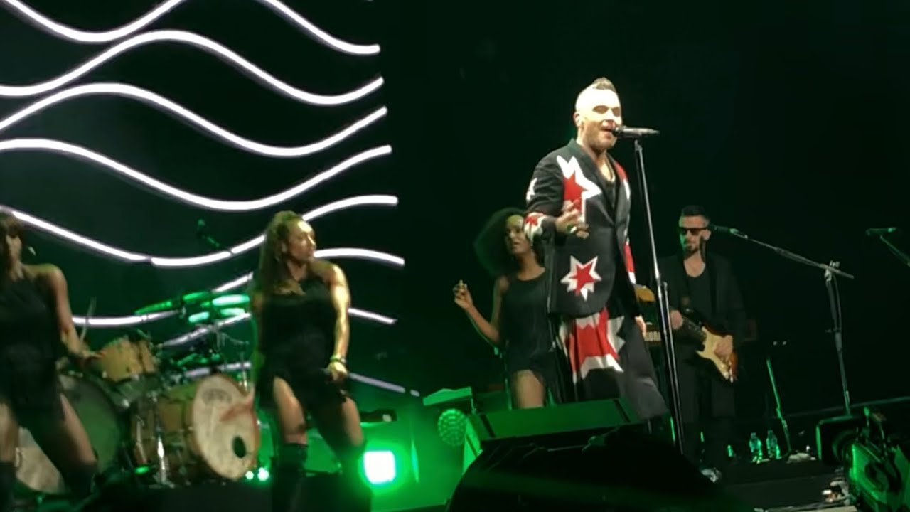 Robbie Williams - Tripping | Live @ Arena VFG, GDL (Nov, 2018) - YouTube
