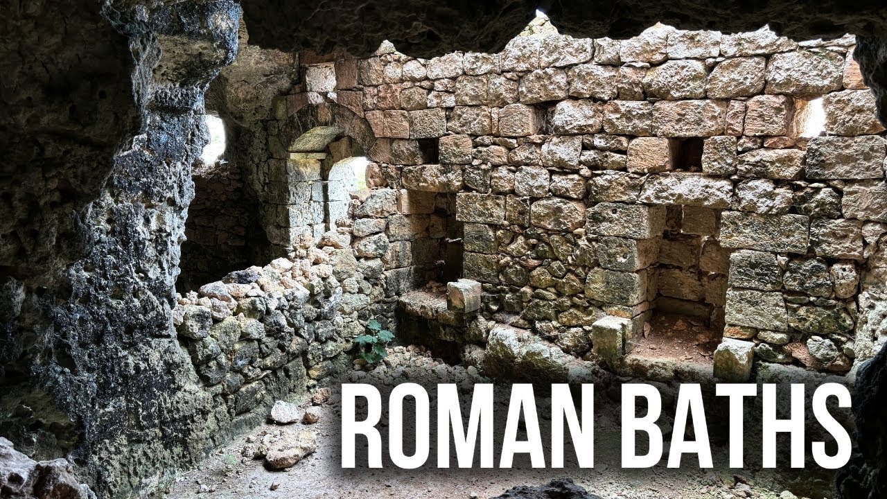 Exploring Abandoned Roman Baths in Malta - YouTube