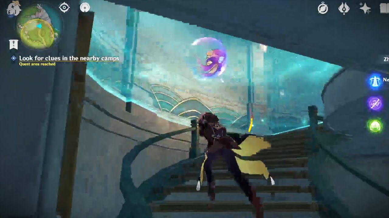 Explore the Tall Tower | Look for clues in the nearby camps | Keep ...