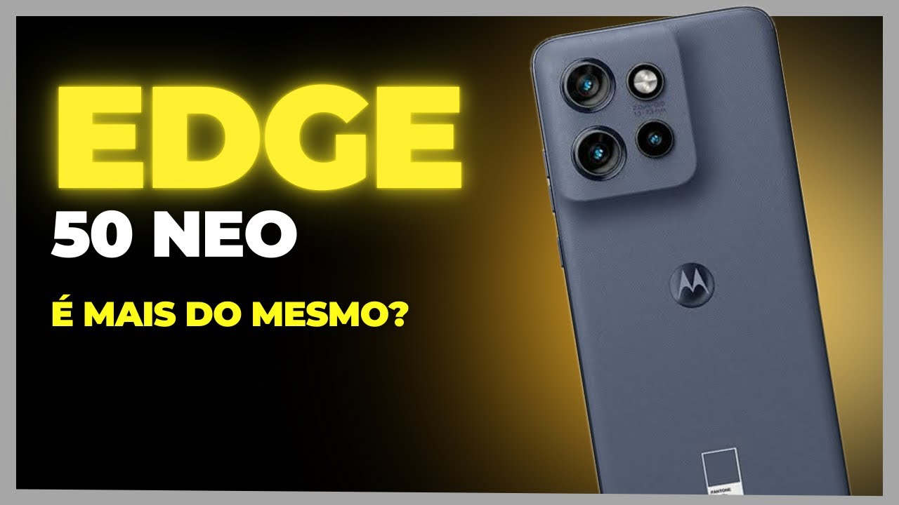Usei o MOTOROLA EDGE 50 Neo por 1 MÊS- REVIEW - YouTube