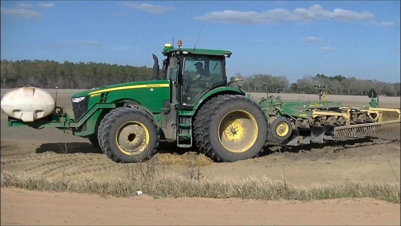 Scott Farms Moldboard plowing part 4 of 5 with 8370R - YouTube