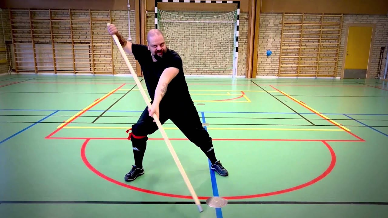 Medieval Quarterstaff Fauchard Fork