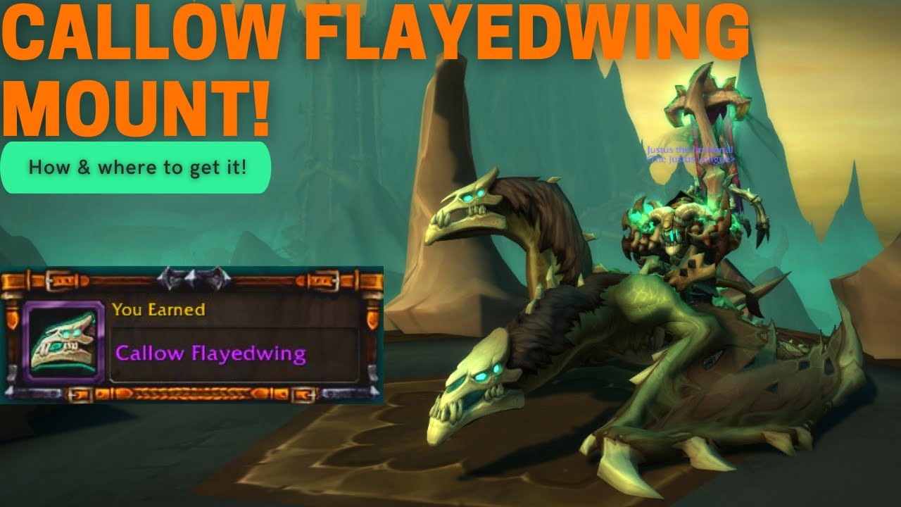 EASY COOL MOUNT! - Callow Flayedwing - YouTube