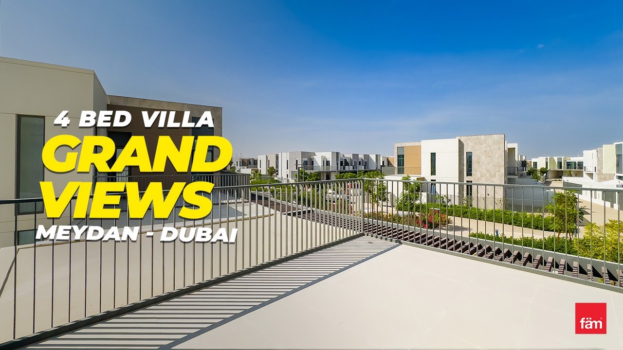 Stunning 4 Bed Villa Grand Views, Meydan - Dubai - YouTube