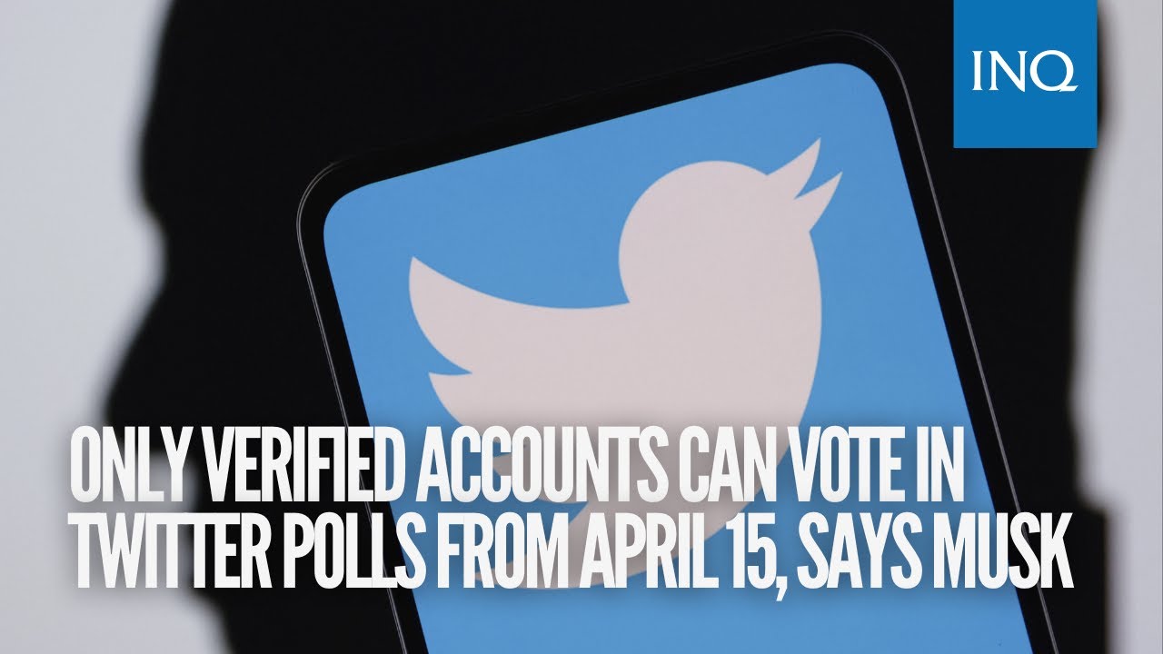 Only verified accounts can vote in Twitter polls from April 15, says ...