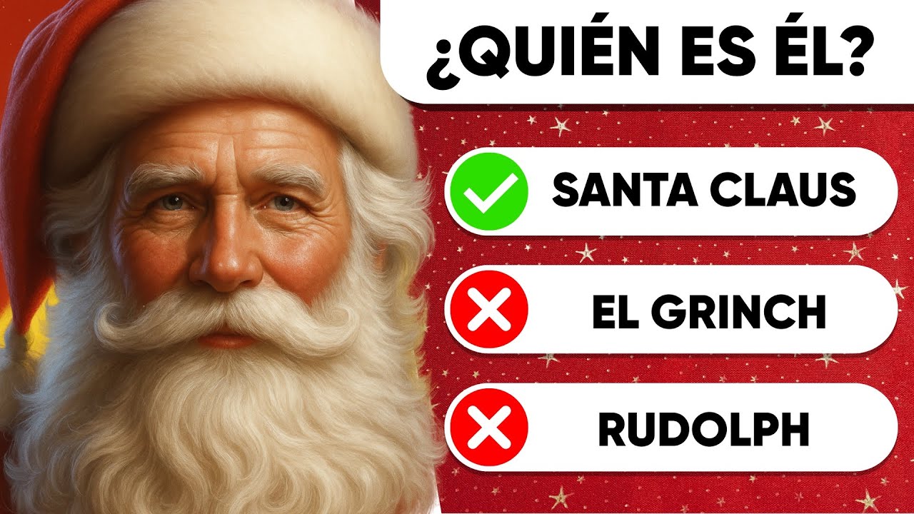 🎄 ¿Cuánto sabes sobre la Navidad? 🎅 30 preguntas A-B-C 🎁 | Desafío ...