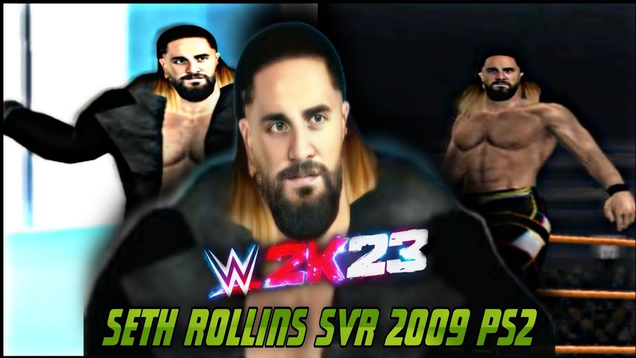WWE 2K23 PS2 Seth 'Freakin' Rollins SvR 2009 Remake! Entrance&Signature ...