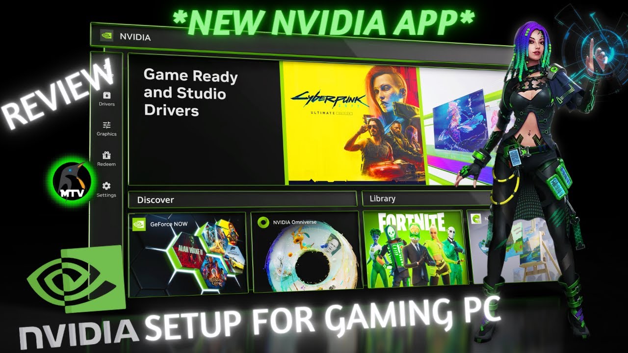 Nvidia APP : Download, Install and setup for Gaming *New Nvidia Control ...