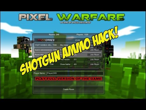 Pixel Warfare/V2 - Shotgun Ammo Hack! - YouTube