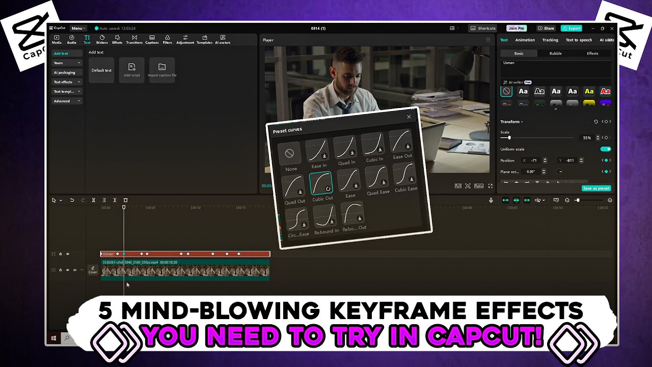 5 Mind-Blowing Keyframe Effects You Need to Try | CapCut Tutorial | Usman Explains - YouTube