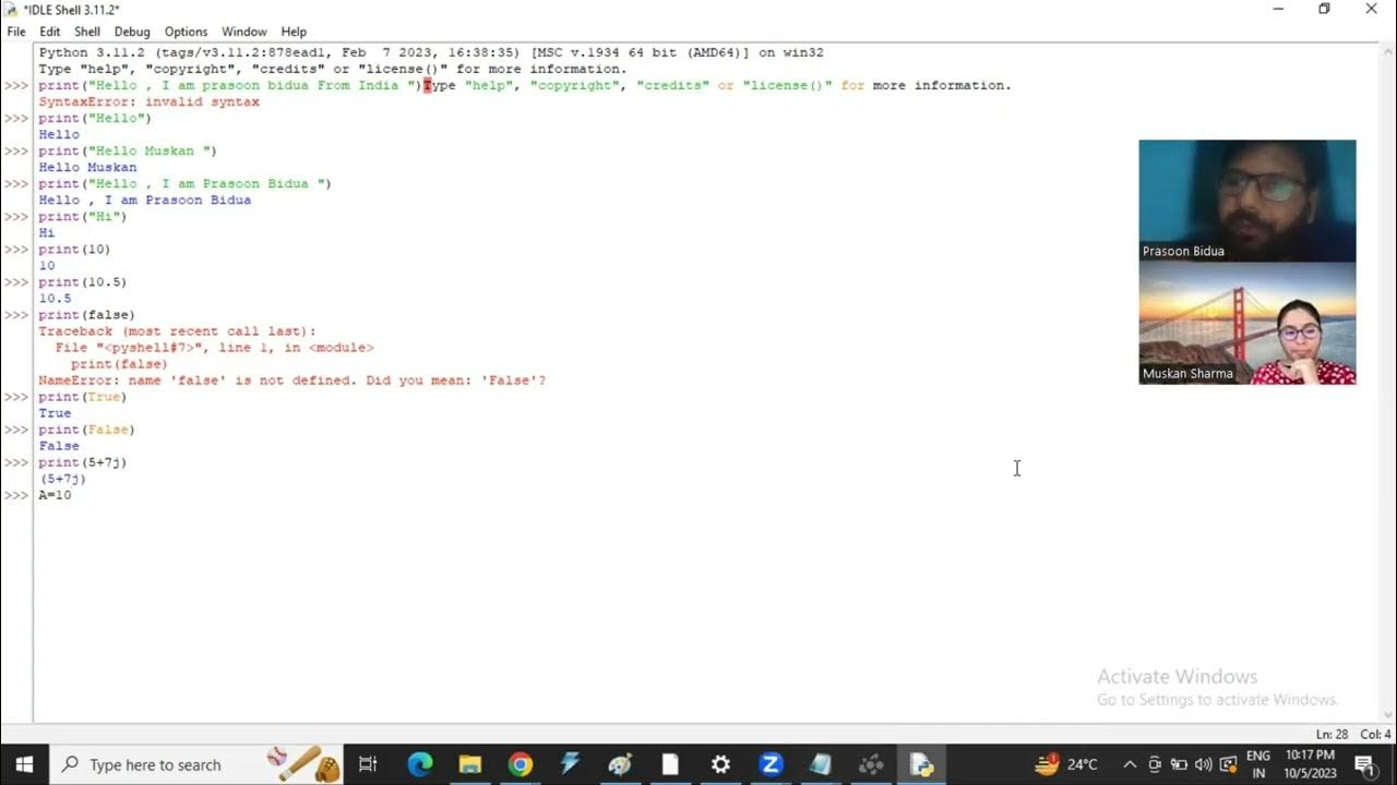 Python Basic Lecture - 3 ( For Data Analytics ) - YouTube
