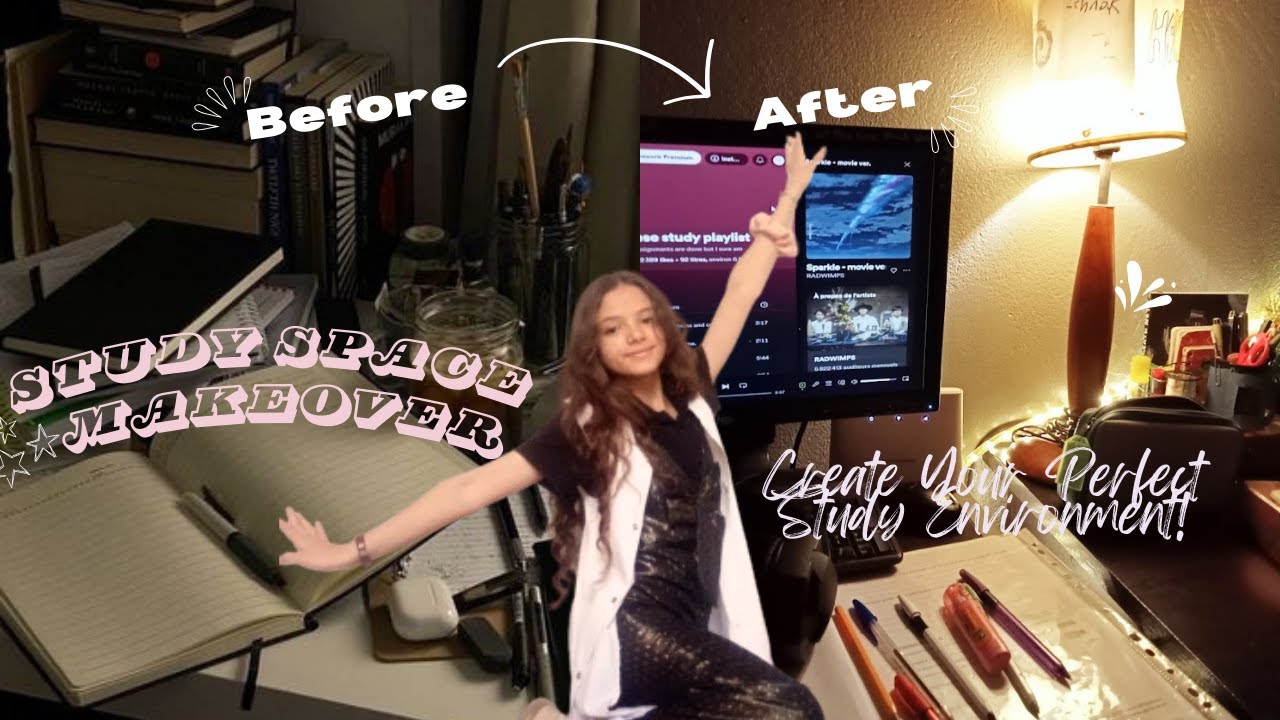 Study Space Makeover: Creating the Perfect Study Environment - YouTube